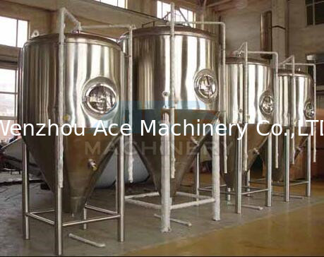 beer brewing equipment/dimple plate jacketed beer fermenter, bright beer tank 100-3000L supplier