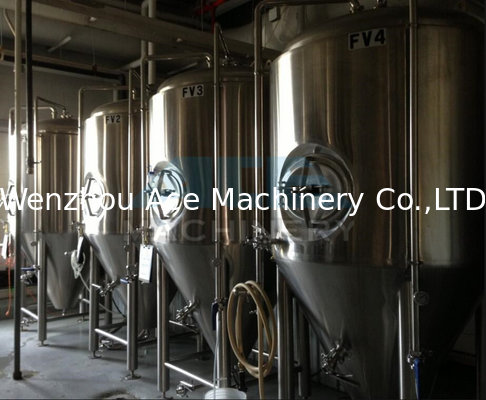 beer brewing equipment/dimple plate jacketed beer fermenter, bright beer tank 100-3000L supplier