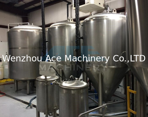 beer brewing equipment/dimple plate jacketed beer fermenter, bright beer tank 100-3000L supplier