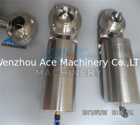 Italy Centreline Dn200 10inch EPDM Seat Pneumatic Actuated Ductile Cast Iron Wafer Type Butterfly Valve supplier