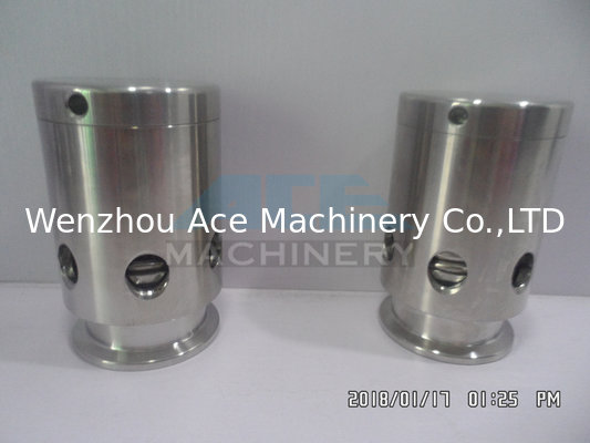 Stainless Steel Sanitary Hygienic Triclamp Tank Pressure Relief Vacuum Valves supplier
