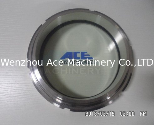 Sanitary SS 2" Tank Union Sight glass With Buna+ PTFE Gasket  Sanitary Stainless Steel Union Visual Light Sight Glass supplier