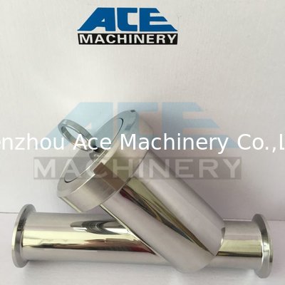 Stainless Steel Food Grade Mesh Screen Filter Strainer 304 Stainless Steel Thread Y-Type Strainer Dn15 supplier