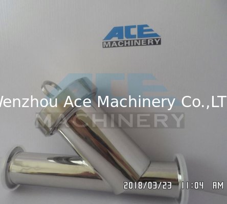 Stainless Steel Food Grade Mesh Screen Filter Strainer 304 Stainless Steel Thread Y-Type Strainer Dn15 supplier