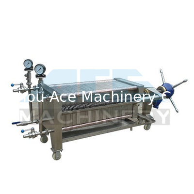 Industrial Stainless Steel Plate and Frame Filter for Syrup supplier