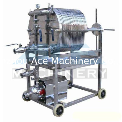 Stainless Steel Plate and Frame Filter Press Brewing Mash Filter Beer Filter supplier