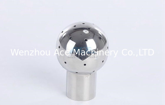 Sanitary Stainless Steel Fixed Lamp Spray Nozzle CIP Cleaning Ball supplier