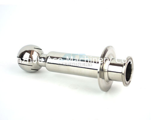 Sanitary Stainless Steel Fixed Lamp Spray Nozzle CIP Cleaning Ball supplier