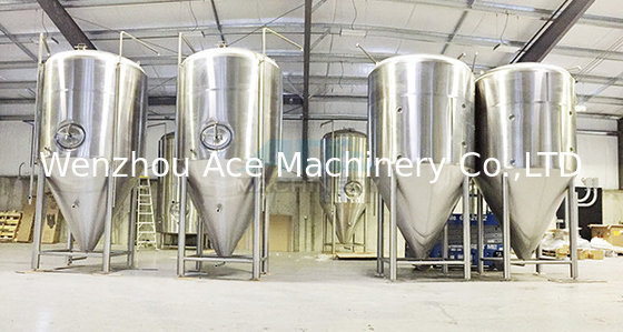 1000L Red Copper Shell Inner Stainless Steel Three Vessels Brewhouse supplier