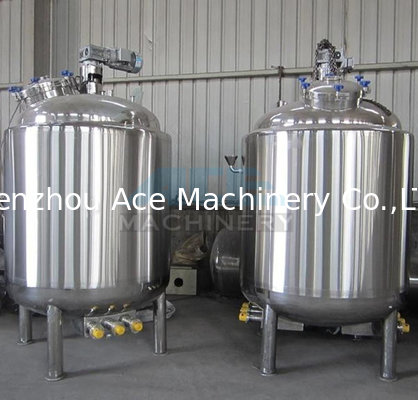 Stainless Steel Mixing Tank (Reactor) for Food, Beverage, Pharmaceutical supplier