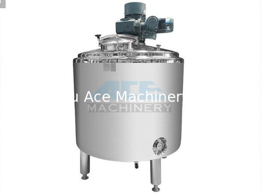 Vertical Steam Heating Jacketed Stainless Steel Mixing Tank with Agitator supplier