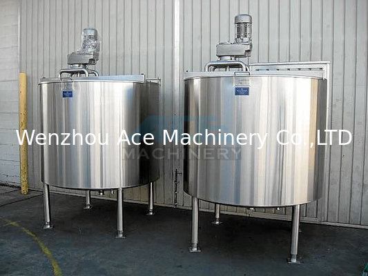 Vertical Steam Heating Jacketed Stainless Steel Mixing Tank with Agitator supplier