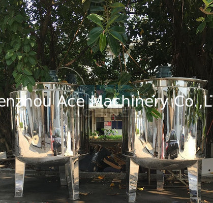 ACE Machinery Stainless Steel Mixing Tank for Cosmetic, Food and Pharmaceutical Industries supplier