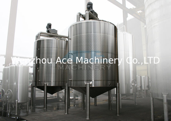 ACE Machinery Stainless Steel Mixing Tank for Cosmetic, Food and Pharmaceutical Industries supplier