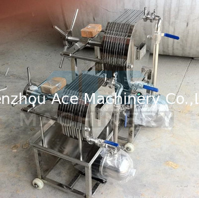 Stainless Steel Sanitary Beverage Plate and Frame Filter supplier