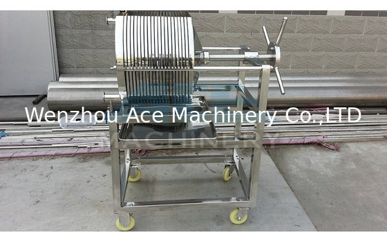 Stainless Steel Sanitary Beverage Plate and Frame Filter supplier