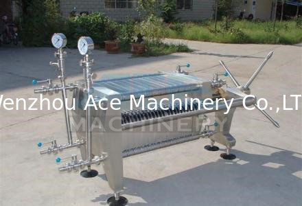 Stainless Steel Plate and Frame Filter Press Machine supplier