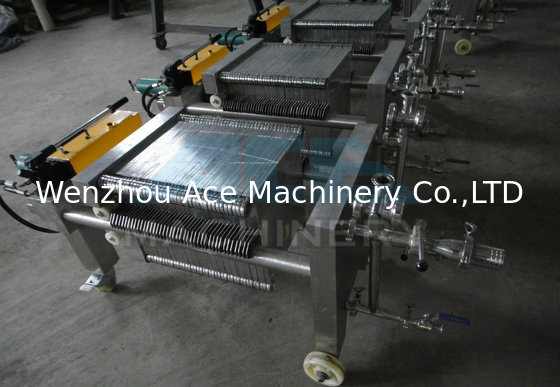 Stainless Steel Plate and Frame Filter Press Machine supplier
