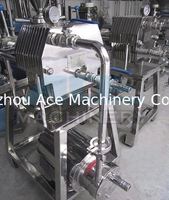 Automatic Hydraulic Plate and Frame Coconut Oil Filter supplier