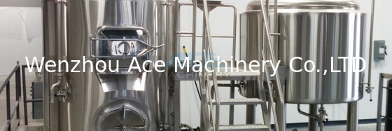 5bbl 500 Liters Brewery Brewhouse with Steam Direct Fire Electric Heating supplier