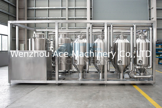 5bbl 500 Liters Brewery Brewhouse with Steam Direct Fire Electric Heating supplier