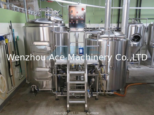 10 Bbl Brewhouse 1000L Beer Brew Kettle with Fermenter supplier