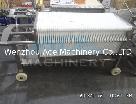 Hygienic Inox Beverage Plate Frame Filter Filter Press for Wine supplier