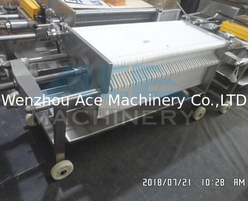 Hygienic Inox Beverage Plate Frame Filter Filter Press for Wine supplier