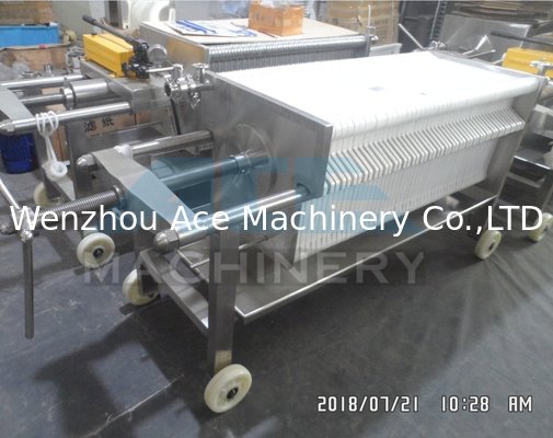 Fine Precision Filter Press for Endible Oil, Frame Portable Cardboard Filter Press supplier