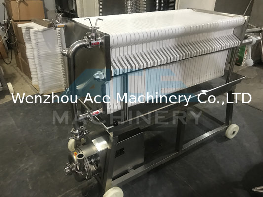 Fine Precision Filter Press for Endible Oil, Frame Portable Cardboard Filter Press supplier