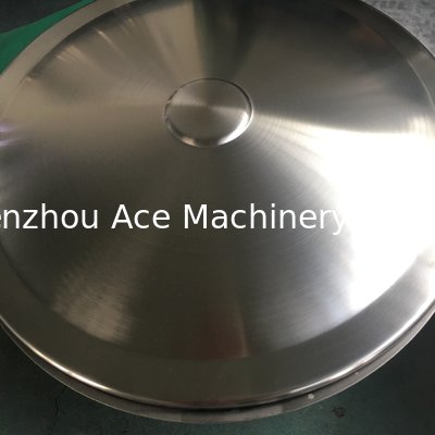 Food Grade Tank Manway Cover Stainless Steel Flange Sight Glass Dn400 supplier