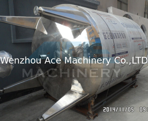 Double Jacketed Stainless Steel Mixing Tank 500 Gallon Steam Heating Mixing Tank (SUS304 or S. S. 316L) supplier