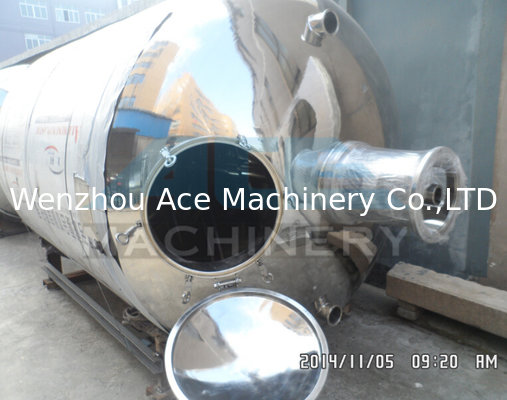 Double Jacketed Stainless Steel Mixing Tank 500 Gallon Steam Heating Mixing Tank (SUS304 or S. S. 316L) supplier