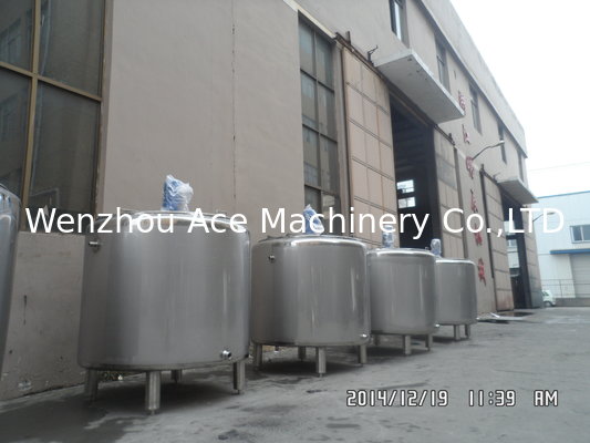 1000 Liter Food Grade Stainless Steel Chemical Mixing Tank supplier