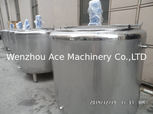 Food Sanitary Stainless Steel Steam Heating Cheese Vats Milk Vat Milk Chilling Vat Milk Cooling Vat Yogurt Vat supplier