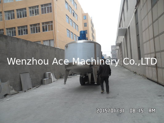 Stainless Steel Vat Mixing Vat Jacketed Vat Blending Vat Yoghurt Mixing Vat  Buffer Holding Blending Vat for Mixing supplier