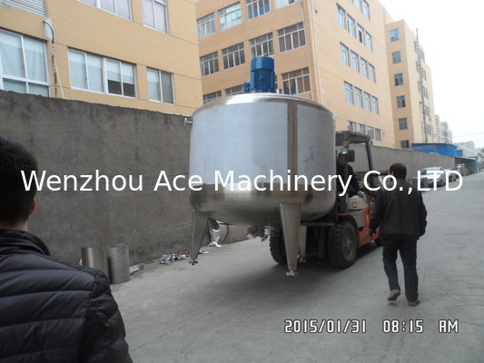 Stainless Steel Mixing Tanks and Blending Magnetic Tanks Heating Cooling Blending Mixing Vat supplier