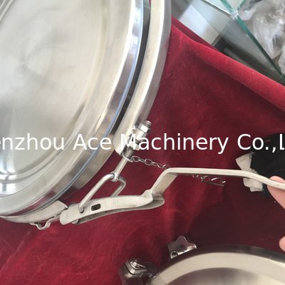 Sanitary Stainless Steel Pressure Type Manhole Cover/Manway Door for Dairy Industry supplier