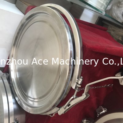 Sanitary Stainless Steel Pressure Type Manhole Cover/Manway Door for Dairy Industry supplier