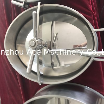 Sanitary Stainless Steel Pressure Type Manhole Cover/Manway Door for Dairy Industry supplier