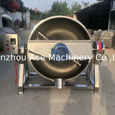 Large Cooking Pots/Double Boiler Pot/Stainless Steel Double Jacketed Cooking Kettle Electric Jacket Boiler supplier