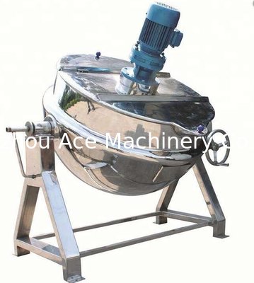 May Collapse Dyadic Interlayer Boiler Electric Heating Sugar Syrup Boiler/Tilting Sugar Syrup Boiler supplier
