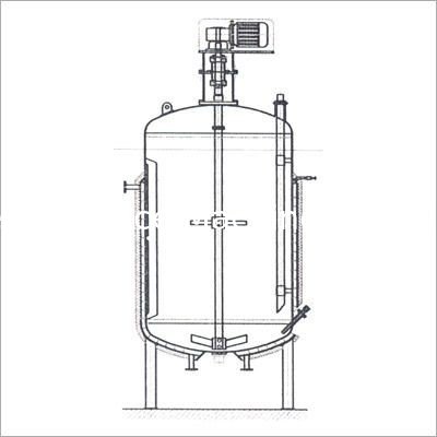 Stainless Steel Pasteurizing Vat with Jacket  1000L Ice Cream Aging Vat supplier