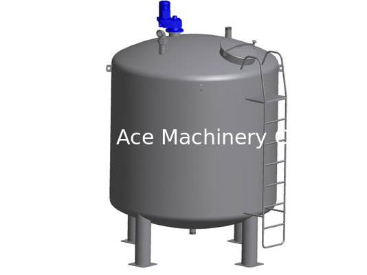 Stainless Steel Pasteurizing Vat with Jacket  1000L Ice Cream Aging Vat supplier