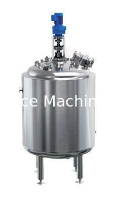 Stainless Steel Pasteurizing Vat with Jacket  1000L Ice Cream Aging Vat supplier