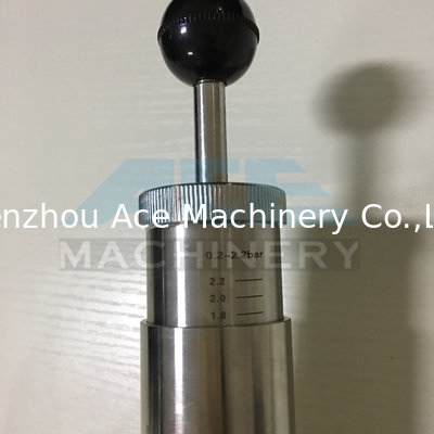 1in. Tri Clover Compatible Spunding Valve with Gauge Relief Spunding Valve for Brewery supplier