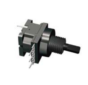 16mm rotary potentiometer, carton potentiometer with metal shaft, potentiometer with switch