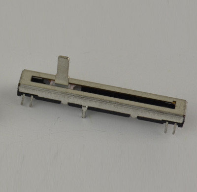 Slide potentiometer,  Audio potentiometer, carbon potentiometer, 45mm travel potentiometer
