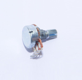 16mm rotary potentiometer with metal shaft, guitar potentiometer, carbon potentiometer, trimmer  potentiometer