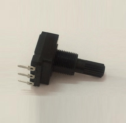 rotary potentiometer, carbon potentiometer, potentiometer with insulated shaft, 16mm potentiometer